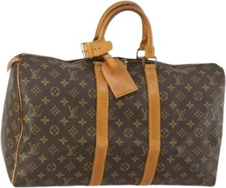 Louis Vuitton unisex, Pre-owned, Brun, Taille: ONE Size Sac Week-end en Toile Pre-owned