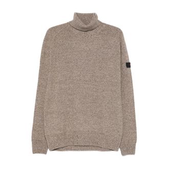Peuterey Beiger Pullover f&uuml;r M&auml;nner Aw25 - - Knitwear - Herren - Beige - 2XL
