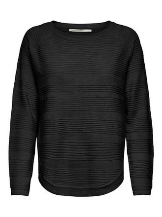 Only Only Femme Onlcaviar L/S Pullover Knt Noos Pull, Noir (Black Black), M EU