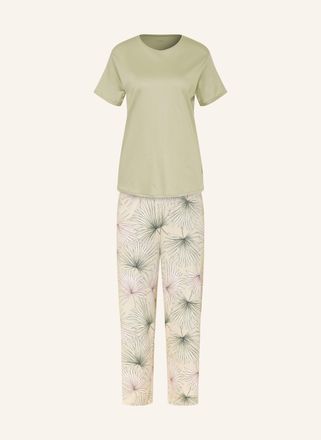 CALIDA Calida 7/8-Schlafanzug Leaf Dreams gruen