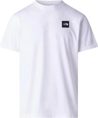 The North Face Homme, Tops, Blanc, Taille: 2XL T-shirt &agrave; col rond et manches courtes