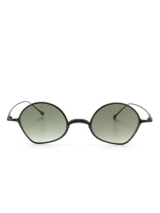 Rigards Brille mit rundem Gestell - Gr&uuml;n