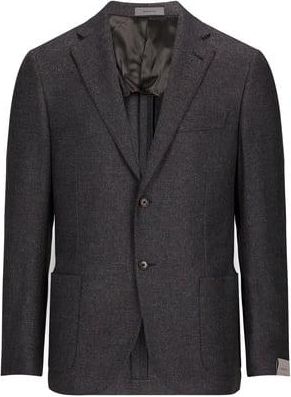 Corneliani Blazer droit en laine et cachemire