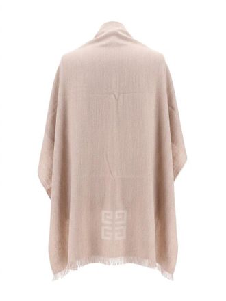 Givenchy Bicolor Wool Scarf - Beige