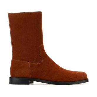 Dries Van Noten Homme, Chaussures, Rouge, Taille: 40 EU Bottes &agrave; cheville
