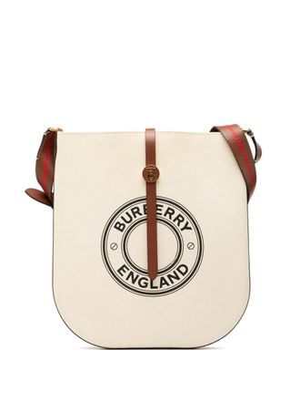 Burberry 2018-2025 Printed Canvas Logo Anne crossbody bag - Marron