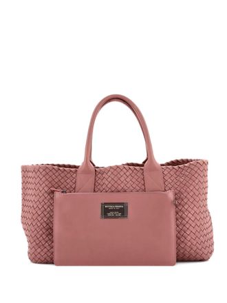 Bottega Veneta Cabat Intrecciato Nappa Medium tote bag - Rosa