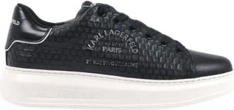Karl Lagerfeld Homme, Chaussures, Noir, Taille: 42 EU Kapri Baskets