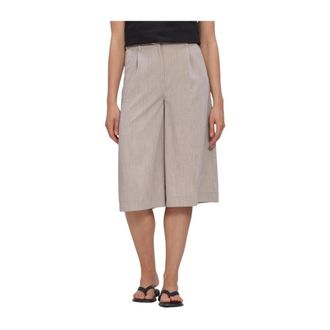 Object Objivalo HW LO Bermuda Shorts - - Shorts - Damen - Beige - XS
