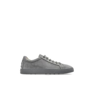 Tod's Allacciata Cassetta Suede Sneakers - - Shoes - Herren - Grau - 44 EU