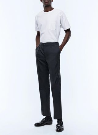 Fursac Pantalon &eacute;lastiqu&eacute; laine certifi&eacute;e - Taille XL - Homme