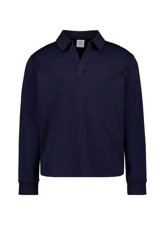 Bogner Herren Pullover blau unifarben