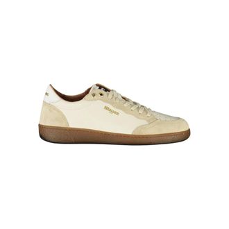 Blauer Leather Sneaker - - Shoes - Herren - Mehrfarbig - 41 EU