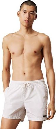 Calvin Klein Slip de Bain Homme Medium Drawstring avec Cordon de Serrage, Blanc (Chalk), 5XL