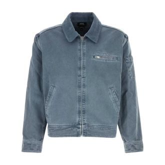 A.P.C. Alexis Jacket - - Jackets - Herren - Blau - L