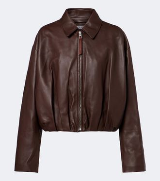 Loewe Veste en cuir