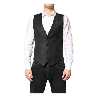 Dolce & Gabbana Weste - - Suits - Herren - Schwarzk - M