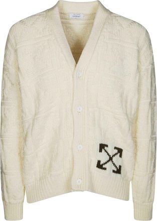 Off-white Cardigan - Cr&egrave;me