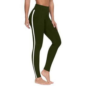 Generic Legging de sport pour femme - Opaque - Pantalon de yoga - Taille haute - Pantalon de sport - Pantalon de fitness - Push Up - Legging de yoga - Stretch