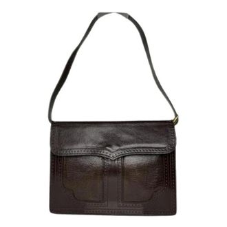 Saint Laurent Sac bandouli&egrave;re vintage Pre-owned - Femme - Pre-owned - Brun - Taille: ONE Size