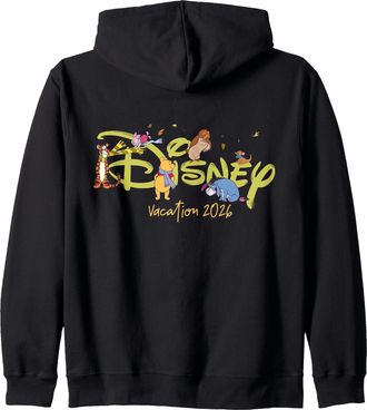 Disney Winnie the Pooh & Friends Logo Trip Vacation 2026 Kapuzenjacke