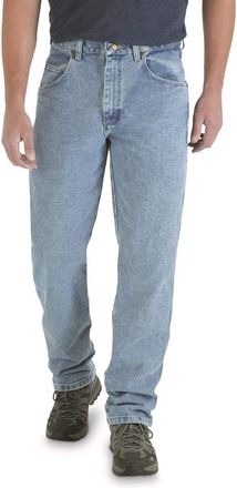 Wrangler Herren Jeanshose Big & Tall Rugged Wear Relaxed Fit - Blau - 46W / 28L