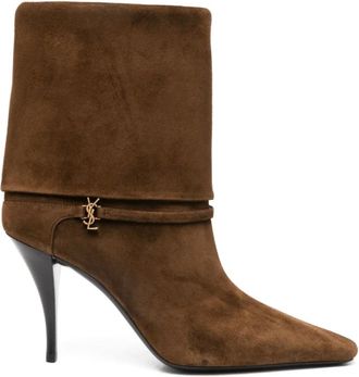 Saint Laurent Damen, Schuhe, Braun, 38 1/2 EUGr&ouml;&szlig;e