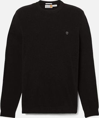 Timberland Cohas Brook Rundhalspullover aus Merinowolle f&uuml;r Herren in Schwarz, Herren, Schwarz, Gr&ouml;&szlig;e