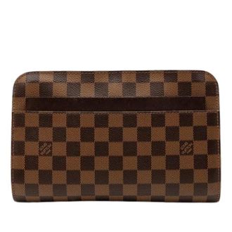 Louis Vuitton Pre-owned Saint Louis Pochette - Femme - Pre-owned - Brun - Taille: ONE Size
