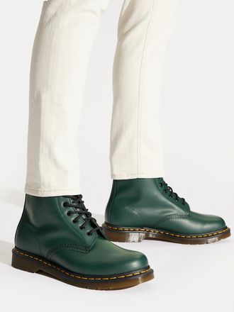 Dr. Martens Schn&uuml;rstiefel Dr. Martens 1460 Smooth 11822207 Gr&uuml;n