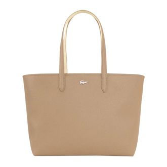 Lacoste Anna Zipped Tote - - Bags - Damen - Beige - ONE SIZE