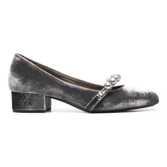 Roberto Festa Milano Liana Velvet Pumps - - Shoes - Damen - Grau - 37 1/2 EU