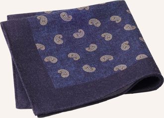 Hackett Taschentuch Small Paisley Hank blau