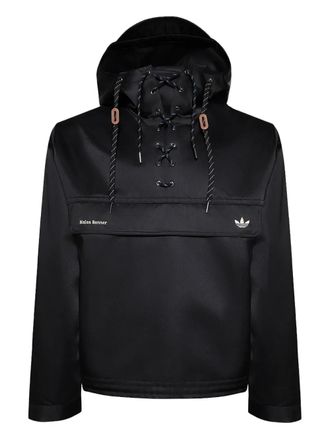 adidas x Wales Bonner hoodie à détail de laçage - Noir