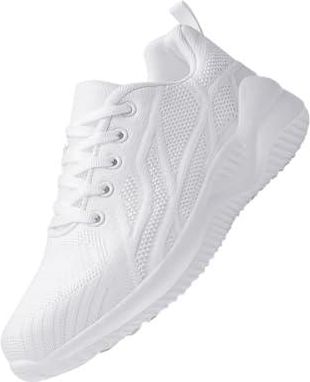Minkissy Chaussures Running Femme Respirantes Maille Baskets Sport L&eacute;g&egrave;res Antid&eacute;rapantes Confortables pour Entra&icirc;nement et Usage Quotidien