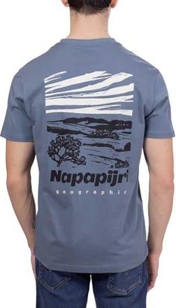 Napapijri T-shirt homme Vignoni Back, foncé, Large
