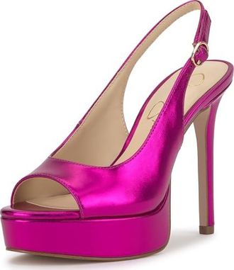 Jessica Simpson Femme Sibilla Escarpins, Fuchsia Vif, 37.5 EU