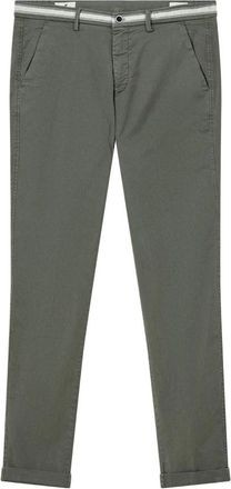 Mason's Homme, Pantalons, Vert, Taille: XL Chino Slim-Fit