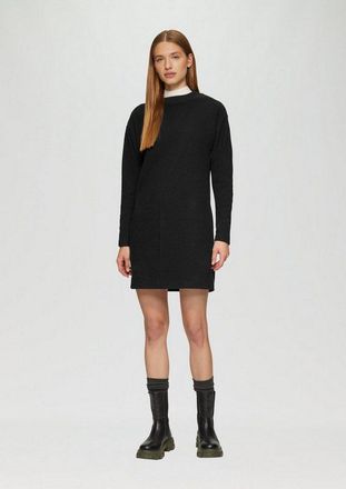 s.Oliver Minikleid Kleid Weiches Sweat-Kleid mit Ziernaht