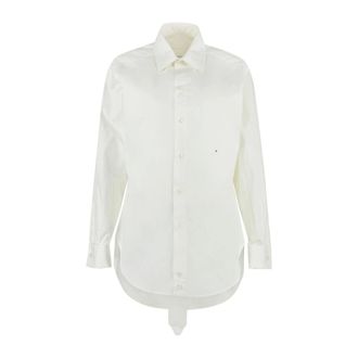 Maison Margiela Damen, Blusen & Hemden, Wei&szlig;, MGr&ouml;&szlig;e