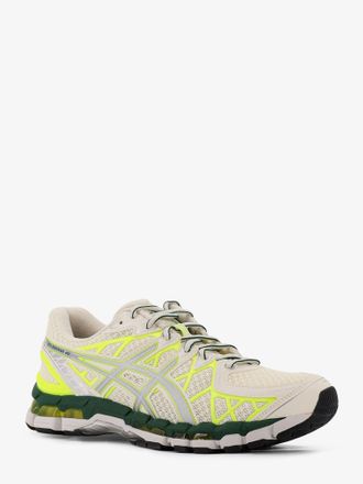 Asics Mens Gel-Kayano 20 Low-Top Sneakers White Polyester Trainers