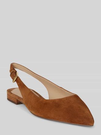 Lauren Ralph Lauren Ballerina aus echtem Veloursleder