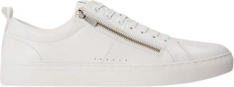 HUGO BOSS Hugo - Monk Sneaker f&uuml;r Herren, Leder, Flach (Wei&szlig;)