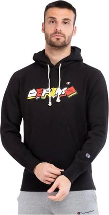 Champion Homme, Sweatshirts et sweats &agrave; capuche, Noir, Taille: M Pull &agrave; Capuche