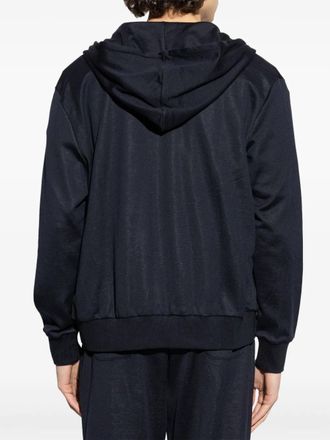Eleventy Womens Jersey Hoodie Navy Ss25 M