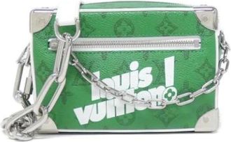 Louis Vuitton unisex, Pre-owned, Vert, Taille: ONE Size Sac bandouli&egrave;re Vintage Pre-owned