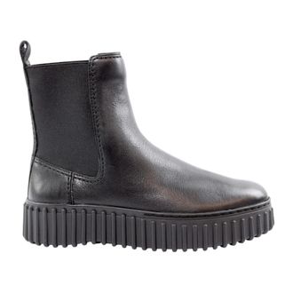 Clarks Black Leather - - Shoes - Damen - Schwarzk - 37 1/2 EU
