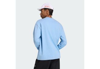adidas Originals T-Shirt TREFOIL ESSENTIALS MELIERTES LONGSLEEVE (1-tlg)