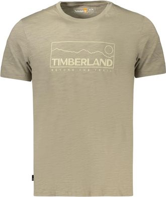 Timberland Kurzarm-T-Shirt - - Tops - Herren - Gr&uuml;n - 3XL
