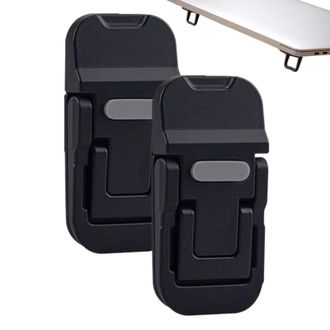 Generico Verstellbarer Laptop-St&auml;nder: Kompakter Metallst&auml;nder aus Zinklegierung f&uuml;r verbesserte Bel&uuml;ftung und Ergonomie, ideal f&uuml;r B&uuml;ro, Schule, Universit&auml;t, 